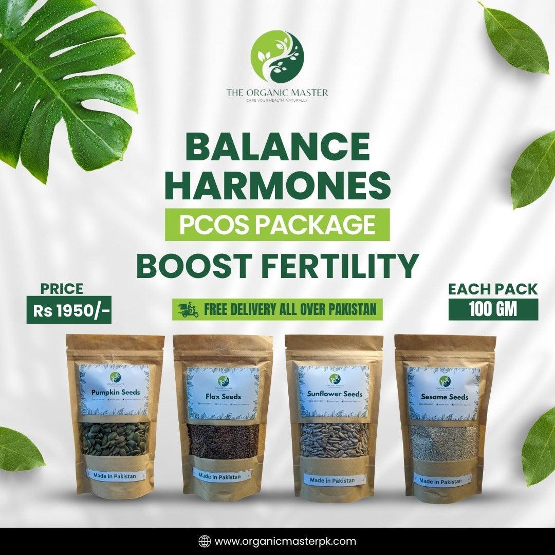 PCOS SEED CYCLING FOUR SEEDS PACKAGE (free delivery) – Organic Master